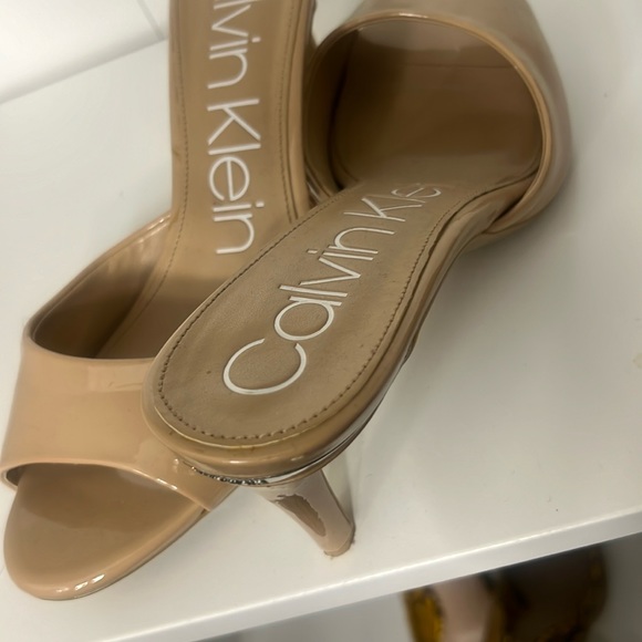 Calvin Klein | Shoes | Calvin Klein Mini Heels | Poshmark